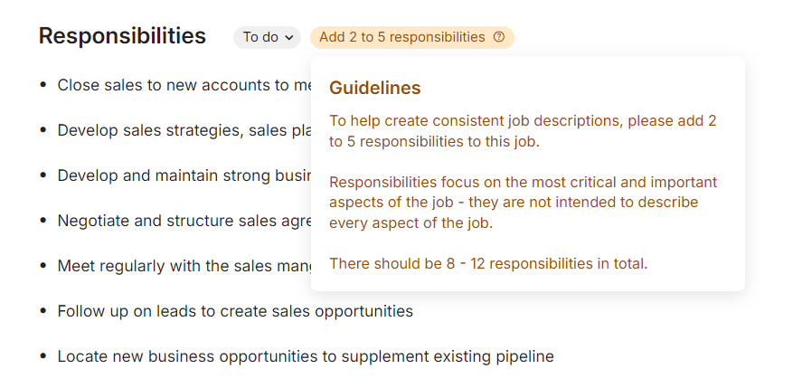 Consistency scores and guidelines